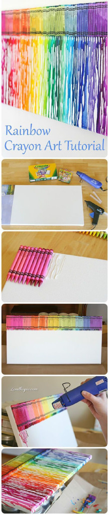 Crayon Melt Art | Useful Tutorials