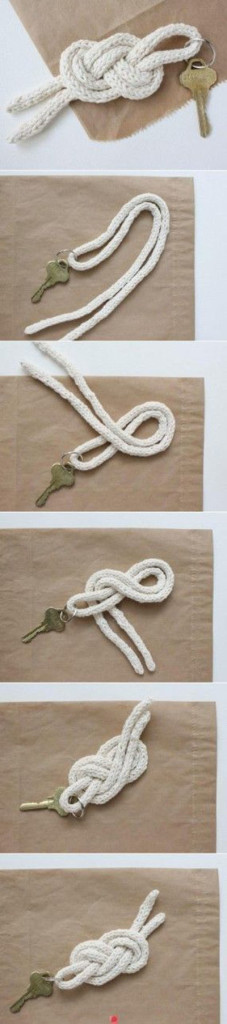 DIY knot for your key | Useful Tutorials