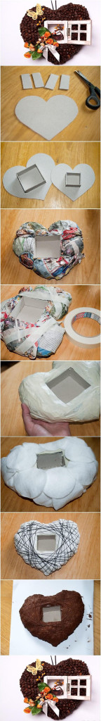 DIy Beautiful Heart shaped Box Craft | Useful Tutorials