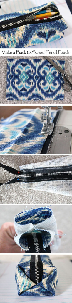 Diy School Pencil Pouch | Useful Tutorials